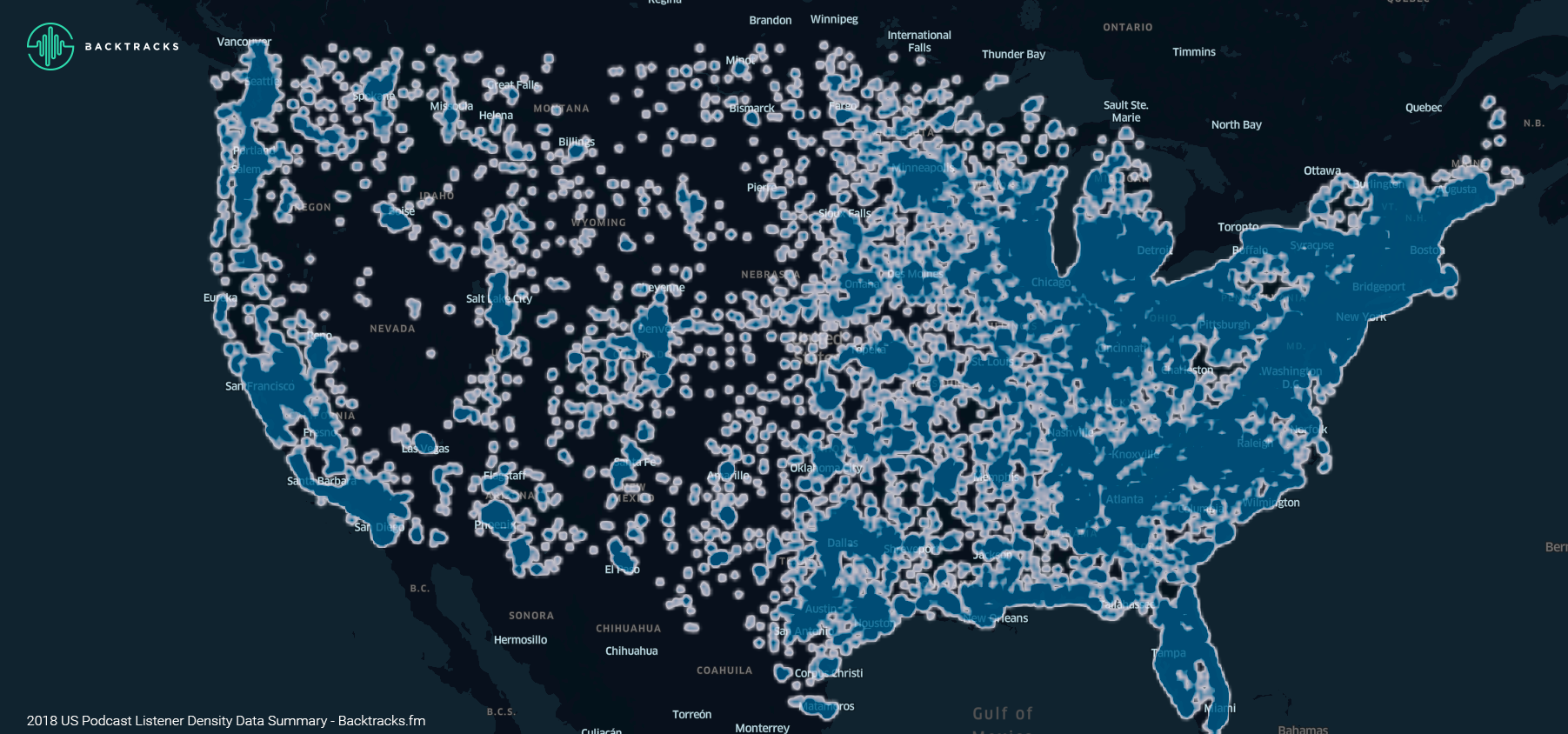 Top Podcast Listening Cities Around The World: Podcasts Start Coastal ...
